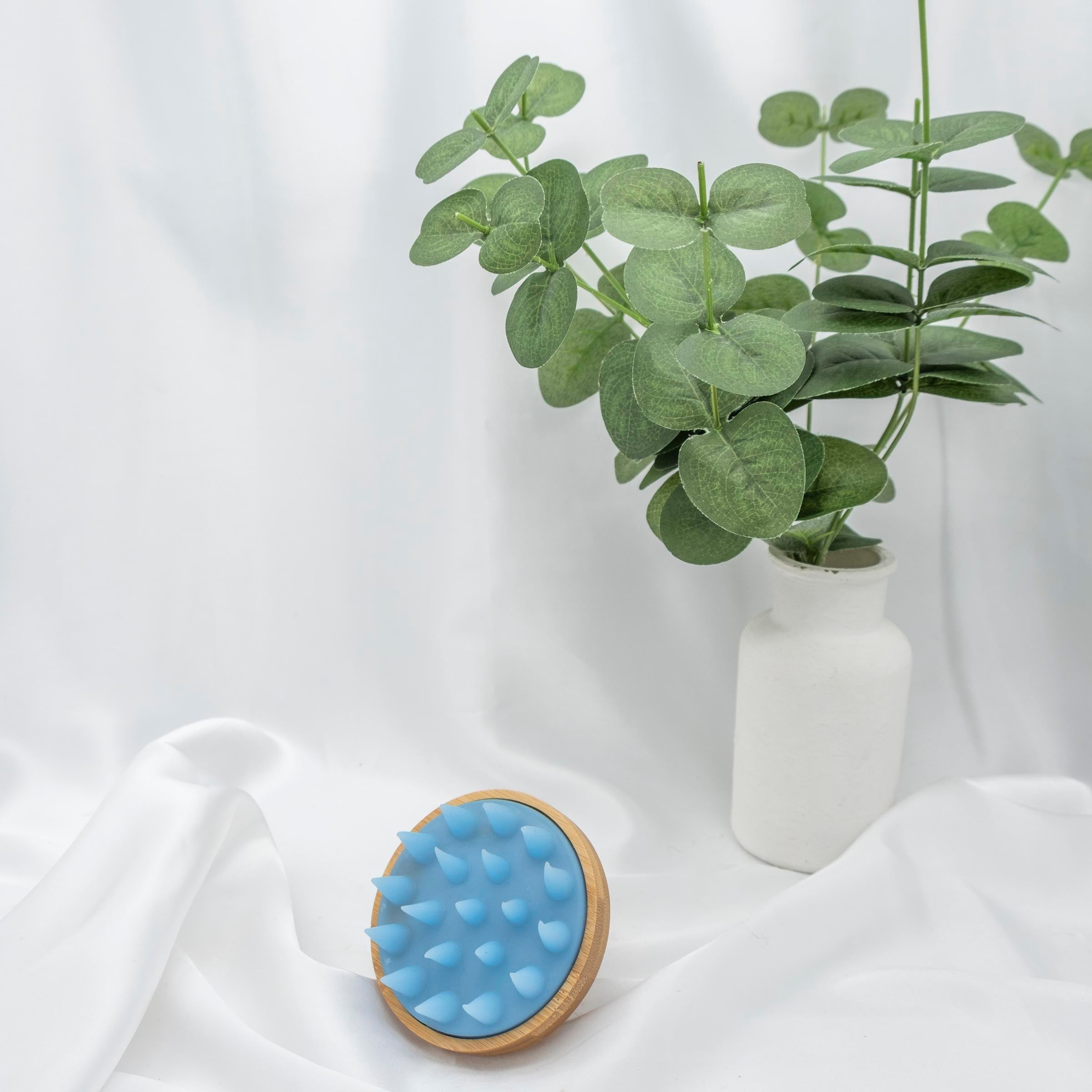 Eco Bamboo Silicone Stimulating Scalp Massager Milieu Market